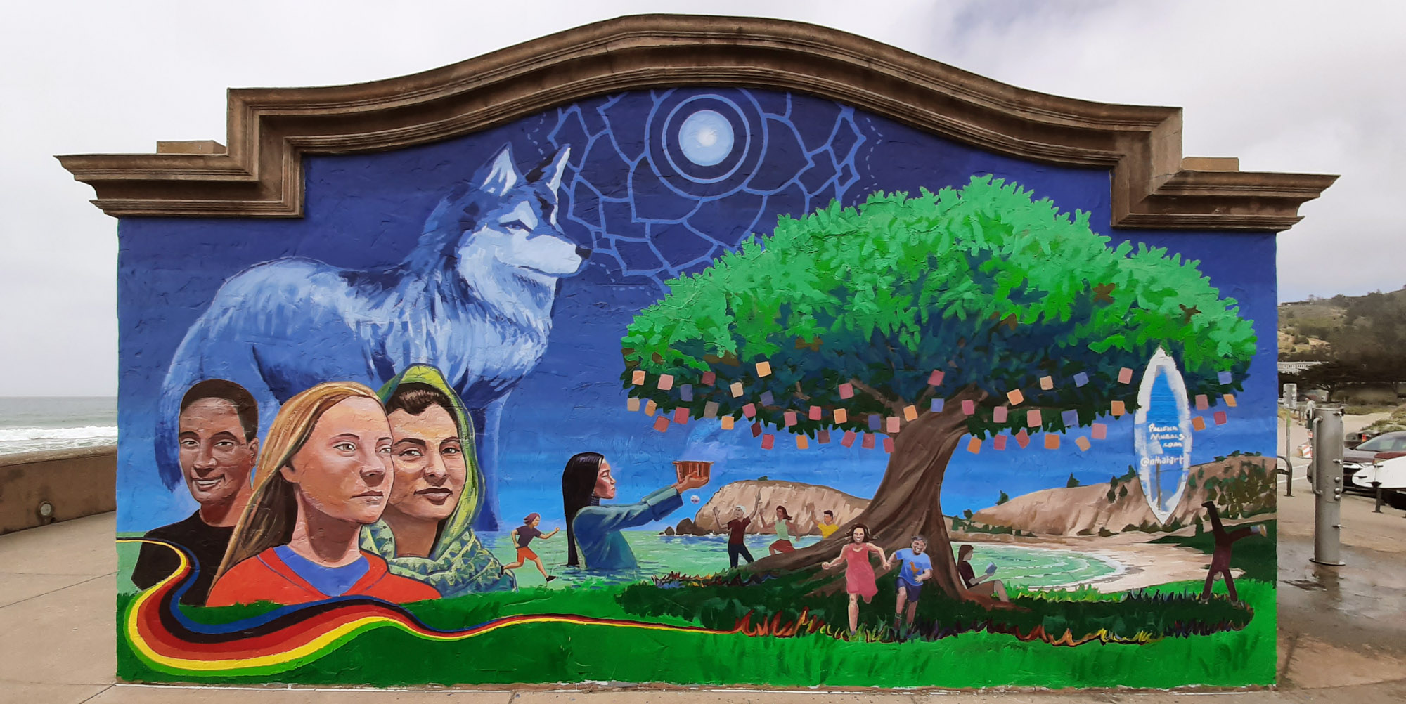 The Four Directions – Pacifica Murals