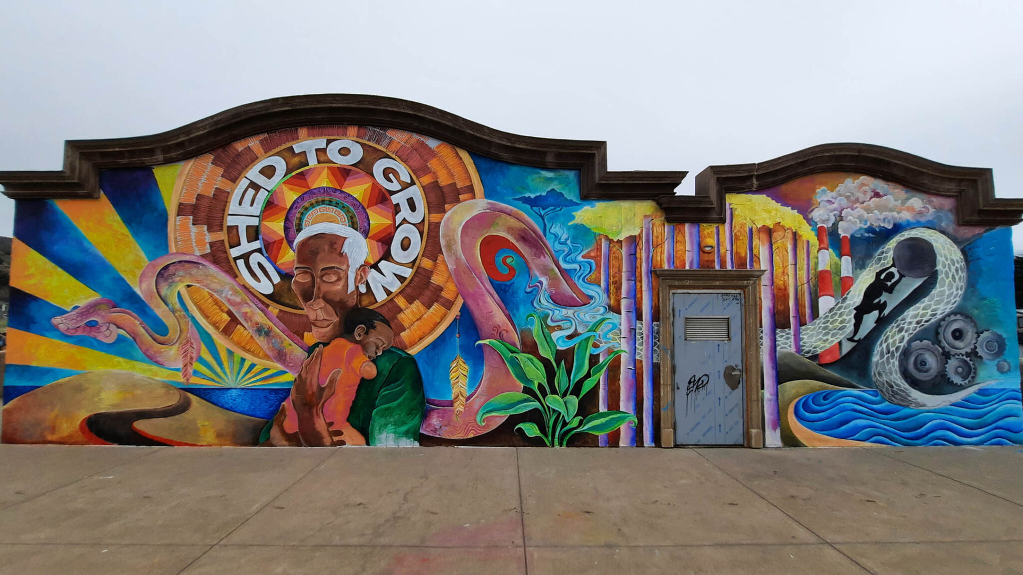The Four Directions – Pacifica Murals